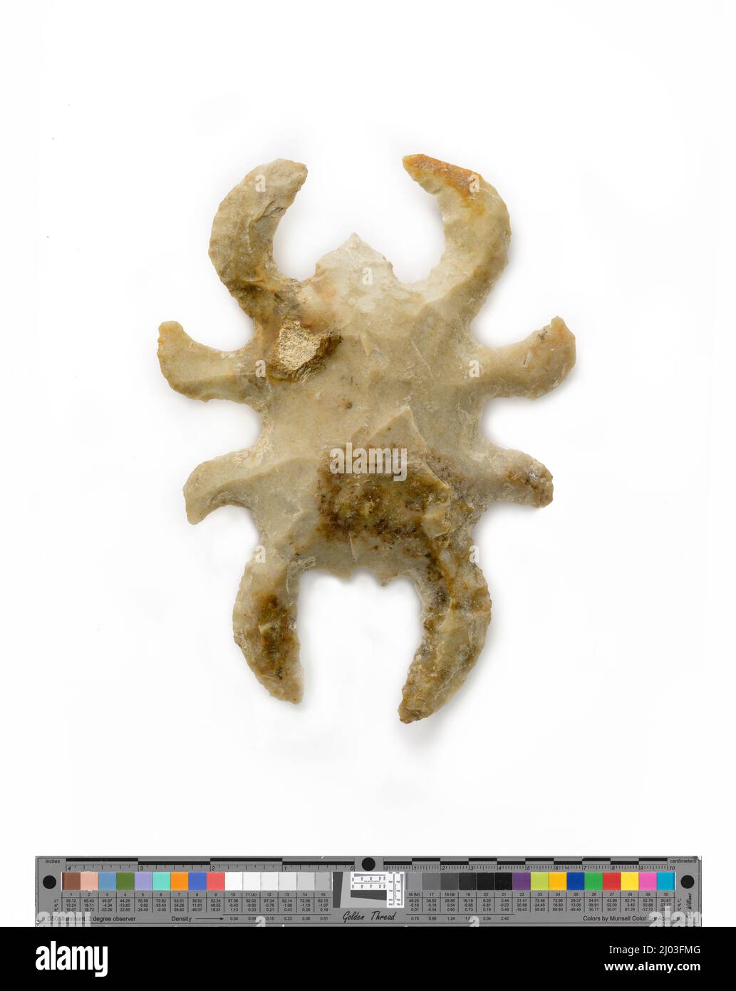 Eccentric Flint in Form of an Insect. Belize, Guatemala, Honduras, or ...