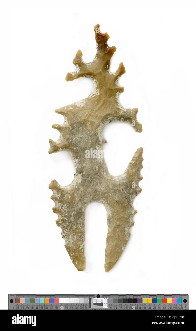 Anthropomorphic Eccentric Flint. Belize, Guatemala, Honduras, or Mexico ...