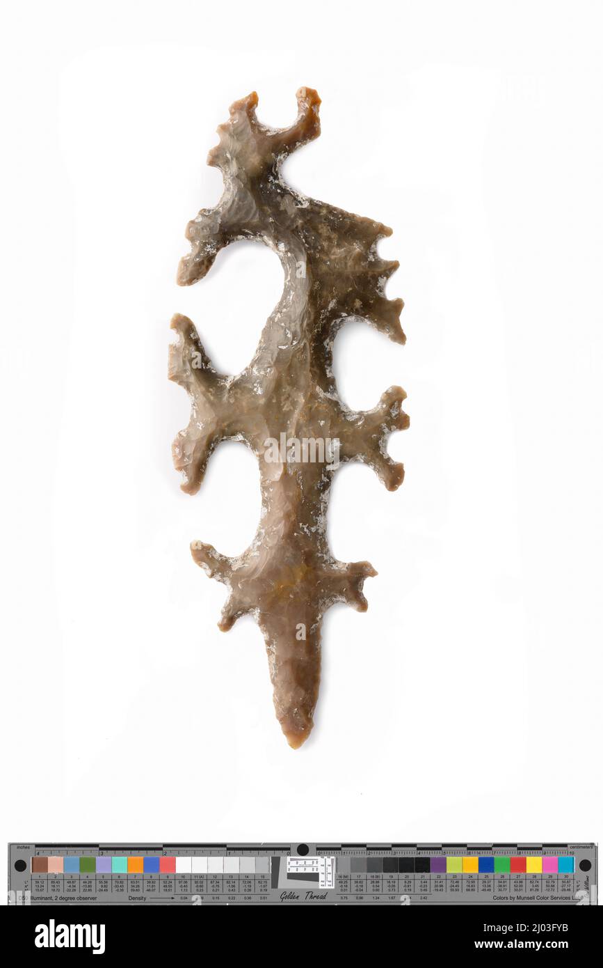 Anthropomorphic Eccentric Flint. Belize, Guatemala, Honduras, or Mexico ...