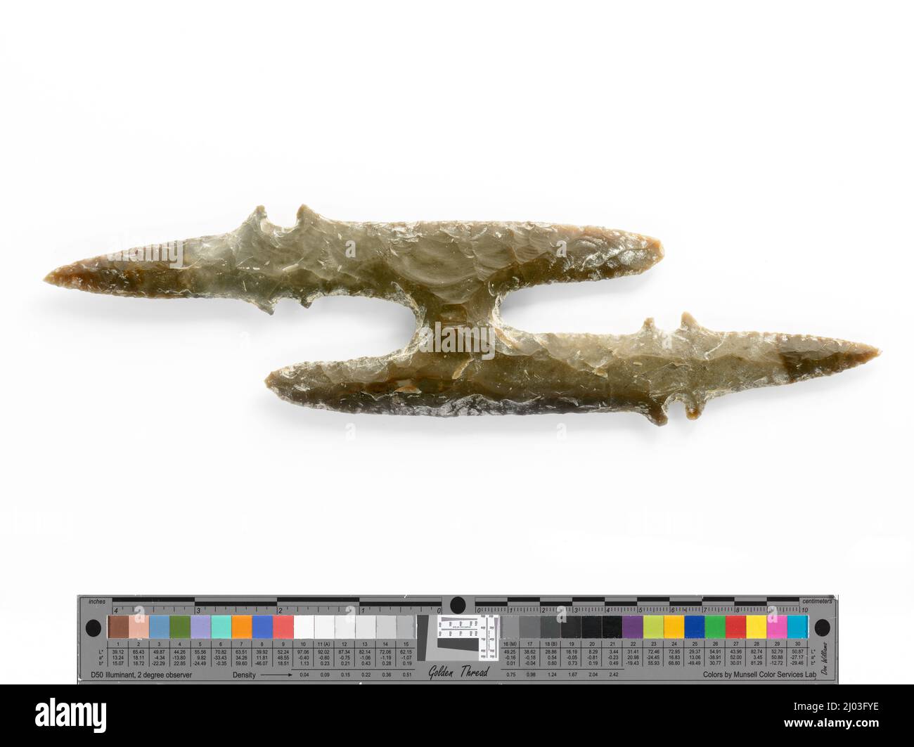 Eccentric Flint. Belize, Guatemala, Honduras, or Mexico, Maya, 600–900 ...