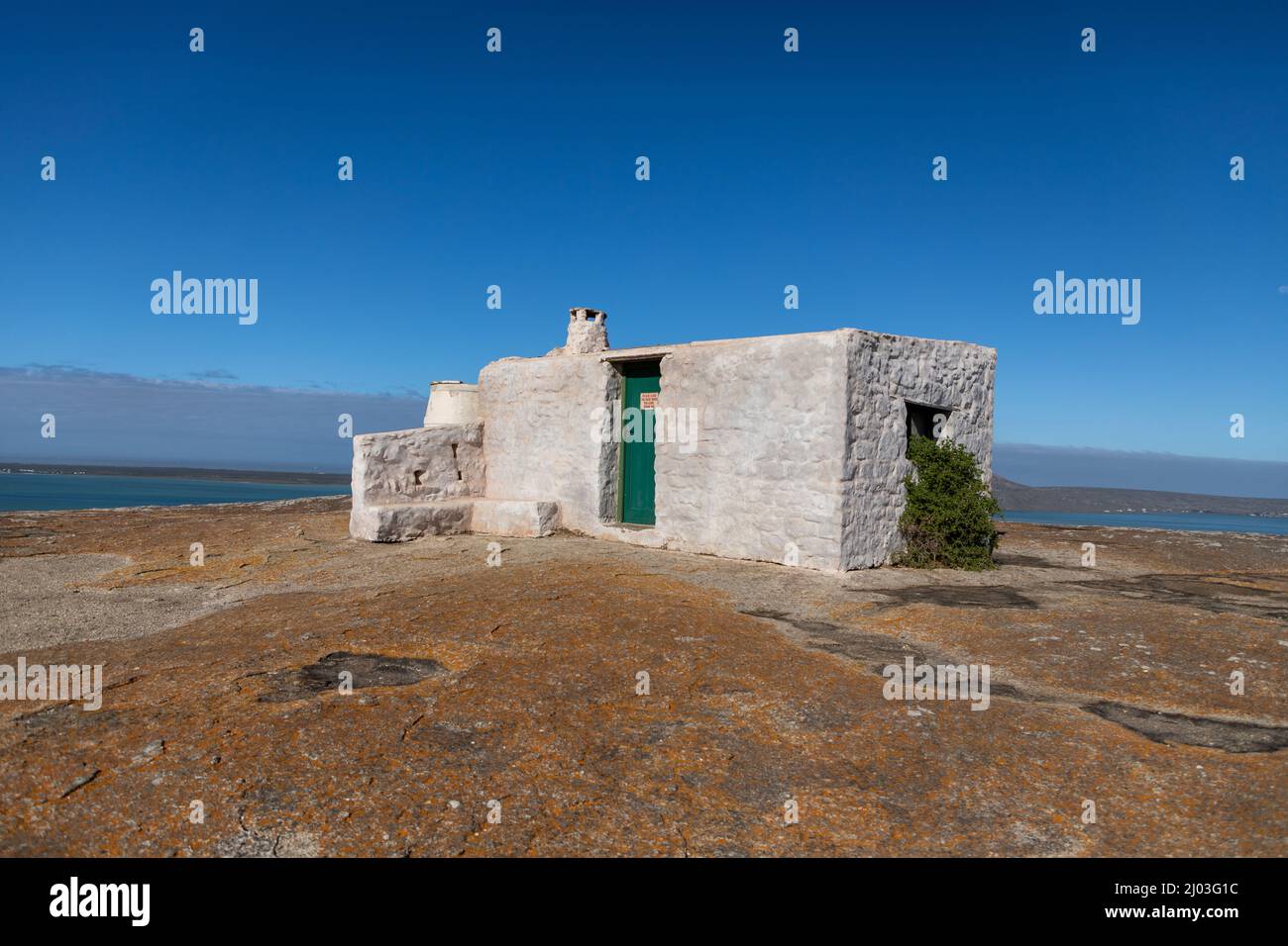 The small museum on top of a large granite rock at the Seeberg ...