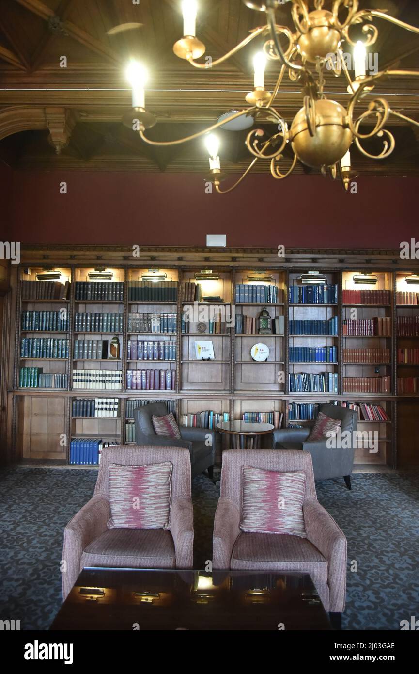 Neo Gothic Victorian Interior Stock Photo - Alamy