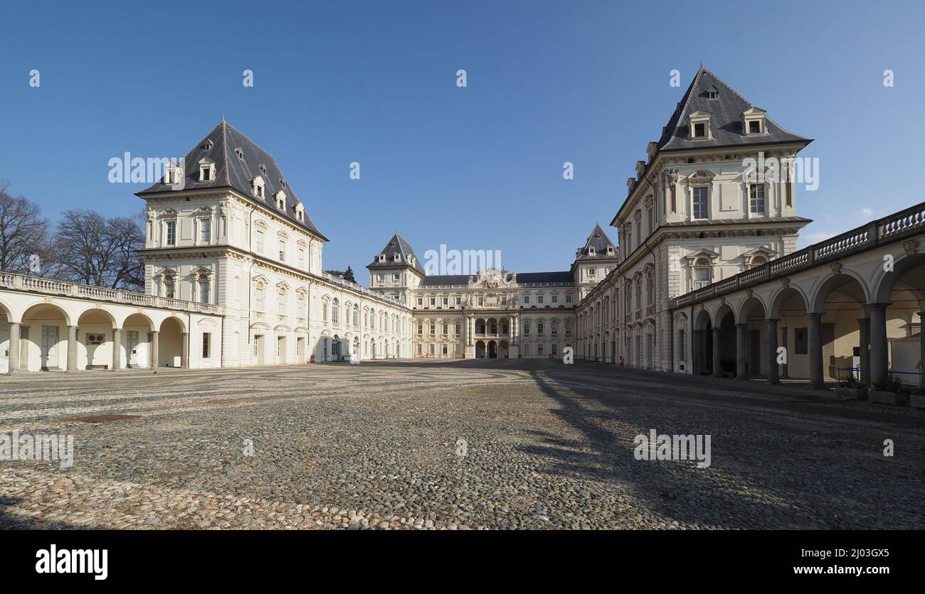 Castello del Valentino castle in Turin, Italy Stock Photo - Alamy