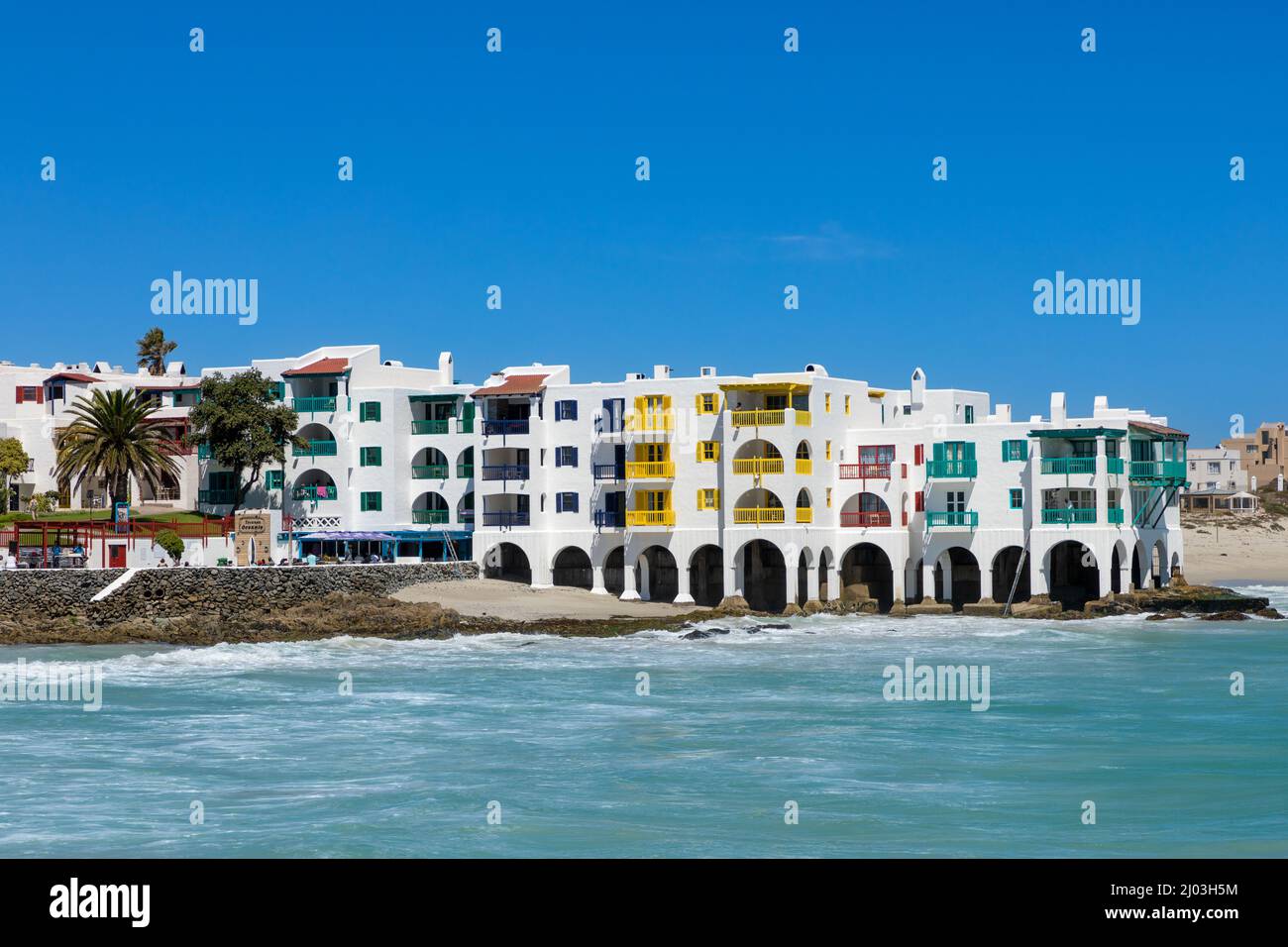 Timeshare holiday units of the Club Mykonos resort in the town of ...