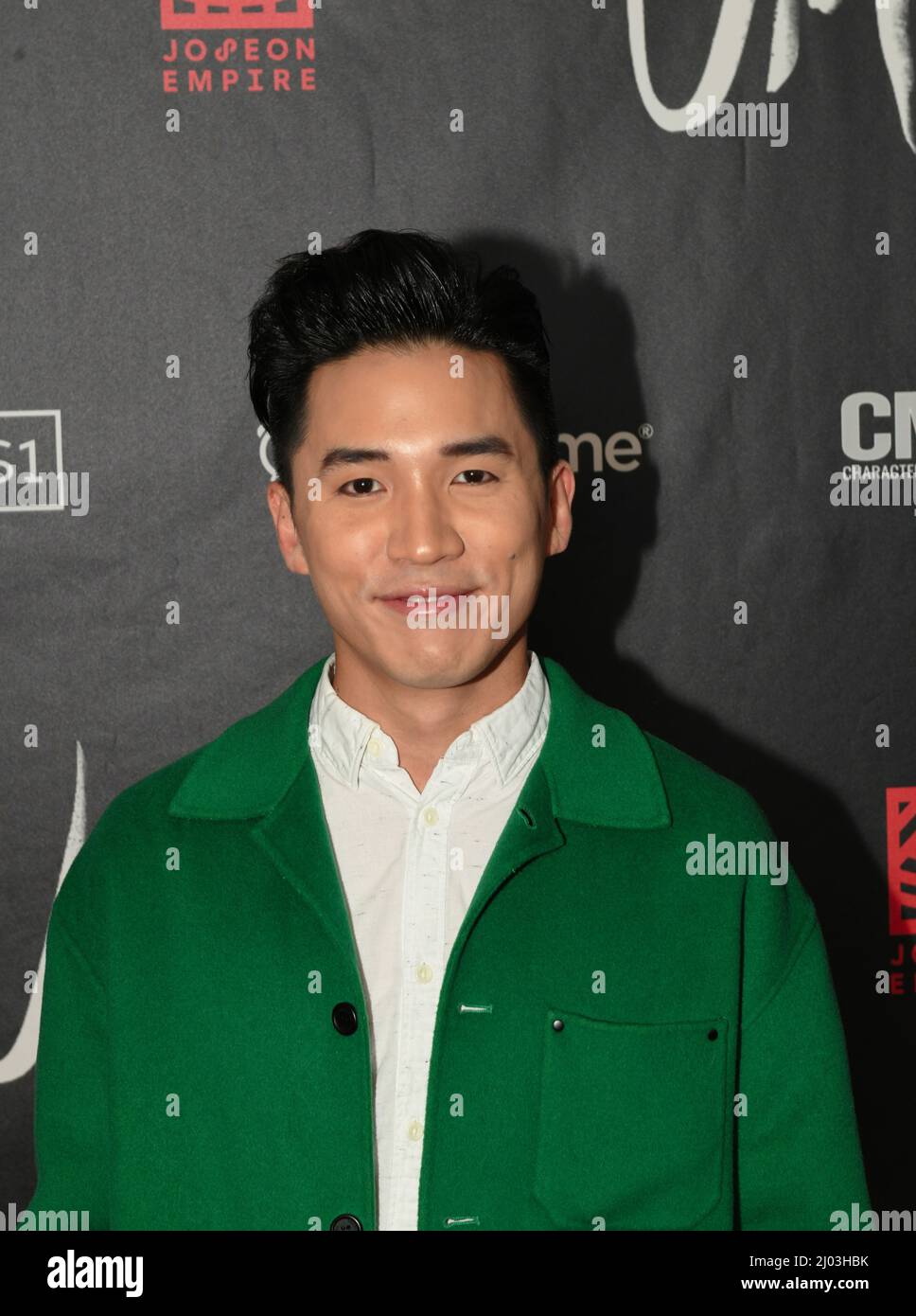 Los Angeles, CA on March 15, 2022. Abraham Lim arrives at the UMMA's ...