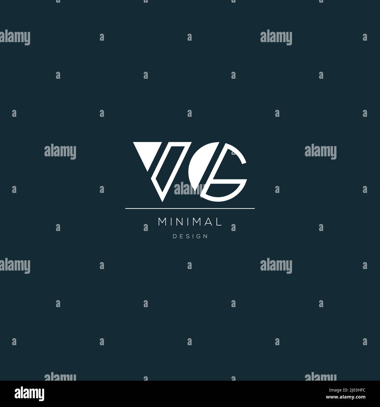 Letter vg logo hi-res stock photography and images - Alamy