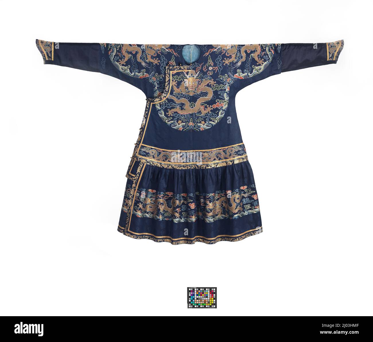 Man's Formal Court Robe (Chaofu). China, Qing dynasty (1644-1912 ...