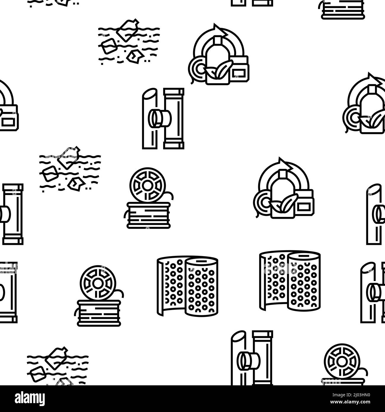 Seamless pattern bubble wrap Black and White Stock Photos & Images - Alamy