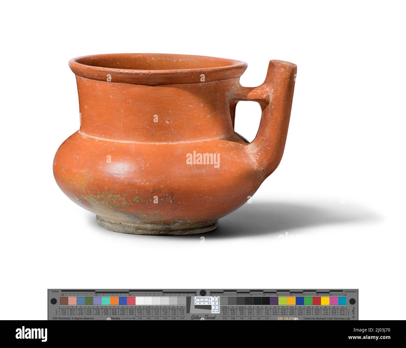 Spouted Vessel for Cacao. Belize or Guatemala, Maya, 100 BCE–250 CE ...
