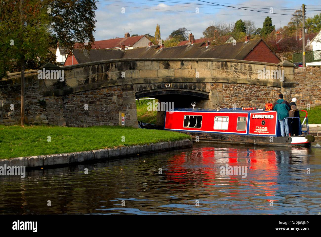 Joining the llangollen canal hi-res stock photography and images - Alamy
