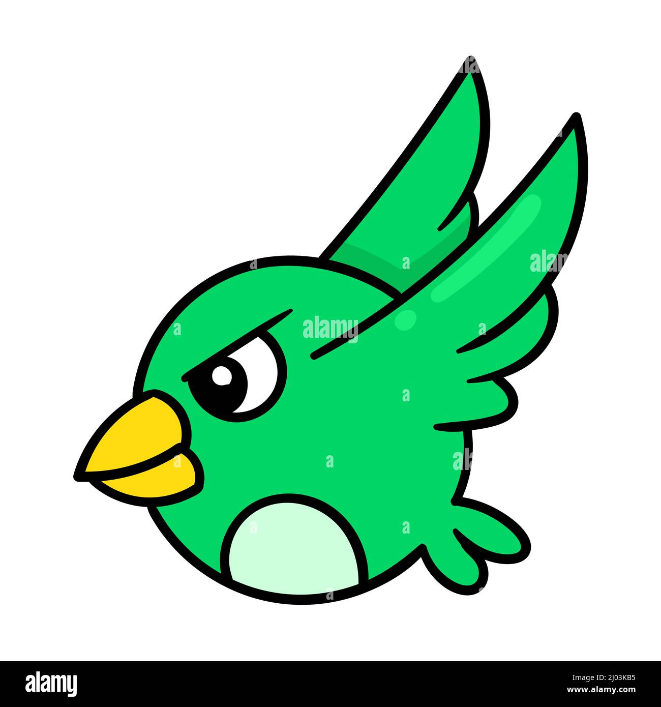 Fierce bird Stock Vector Images - Alamy