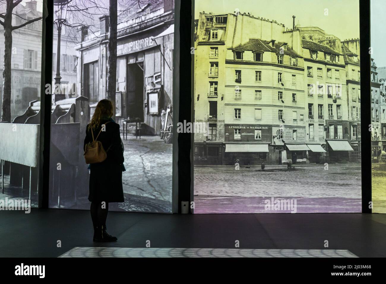 Festival Square, Edinburgh, Scotland, UK, 16 March 2022. Van Gogh Alive ...