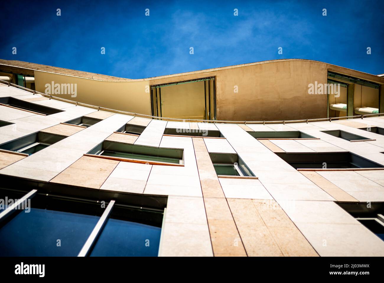 Modern building, contemporary architecture style, industry design ...