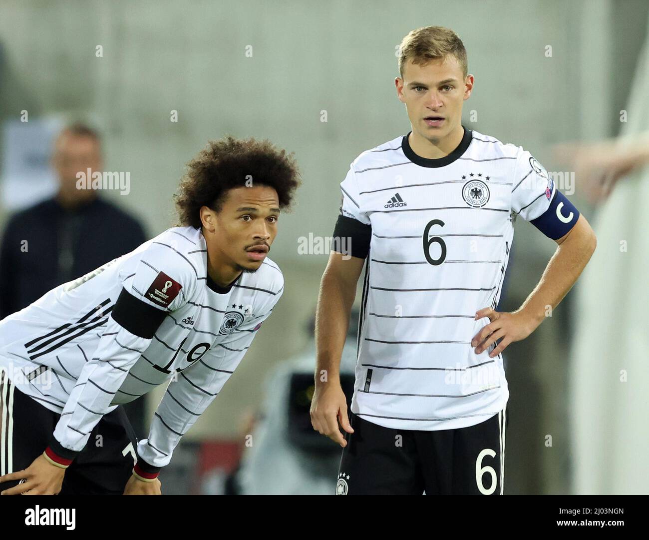 Leroy Sane Deutschland Joshua Kimmich Deutschland WM Qualifikation FIFA ...
