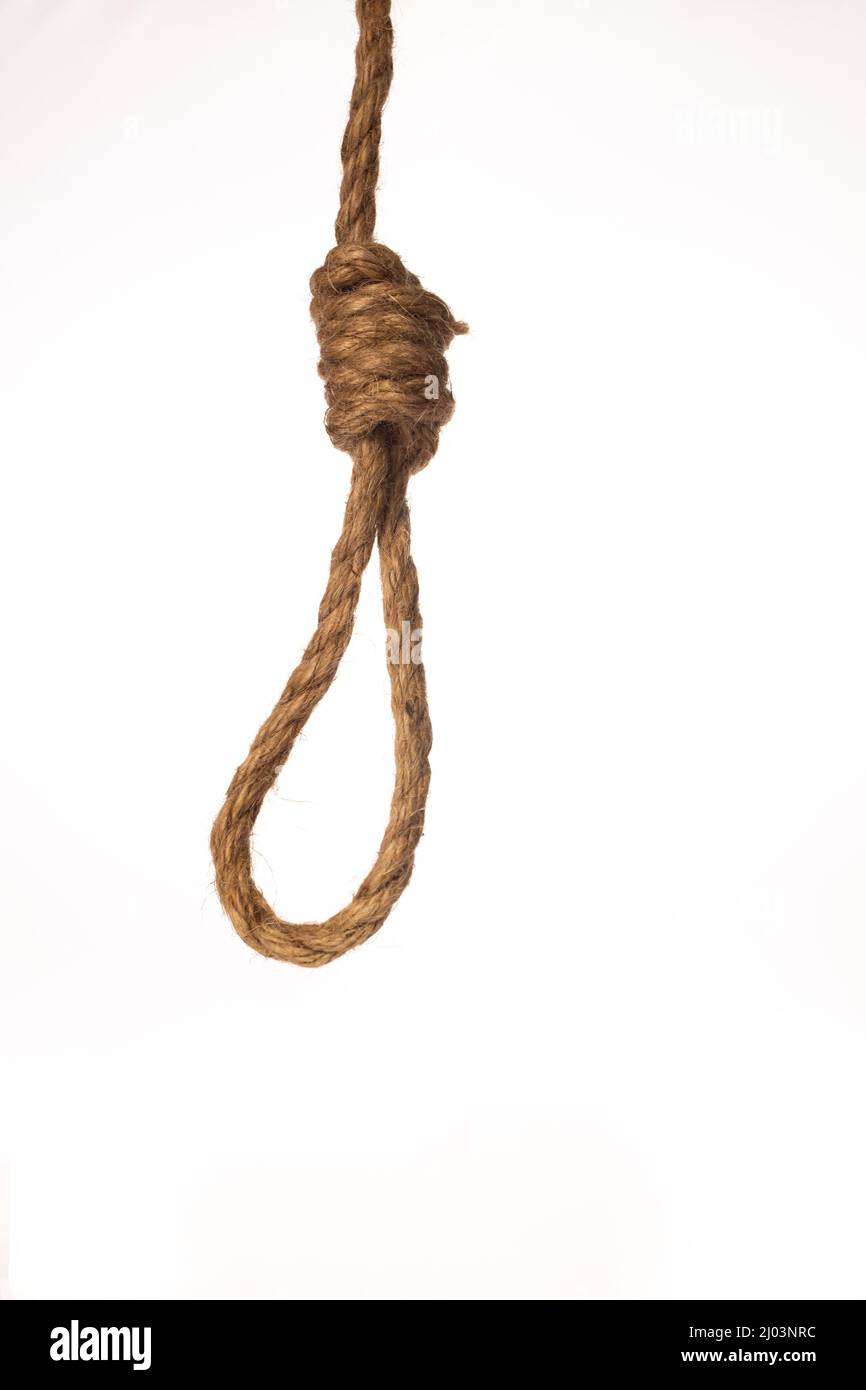 knot hangman's noose Stock Photo - Alamy