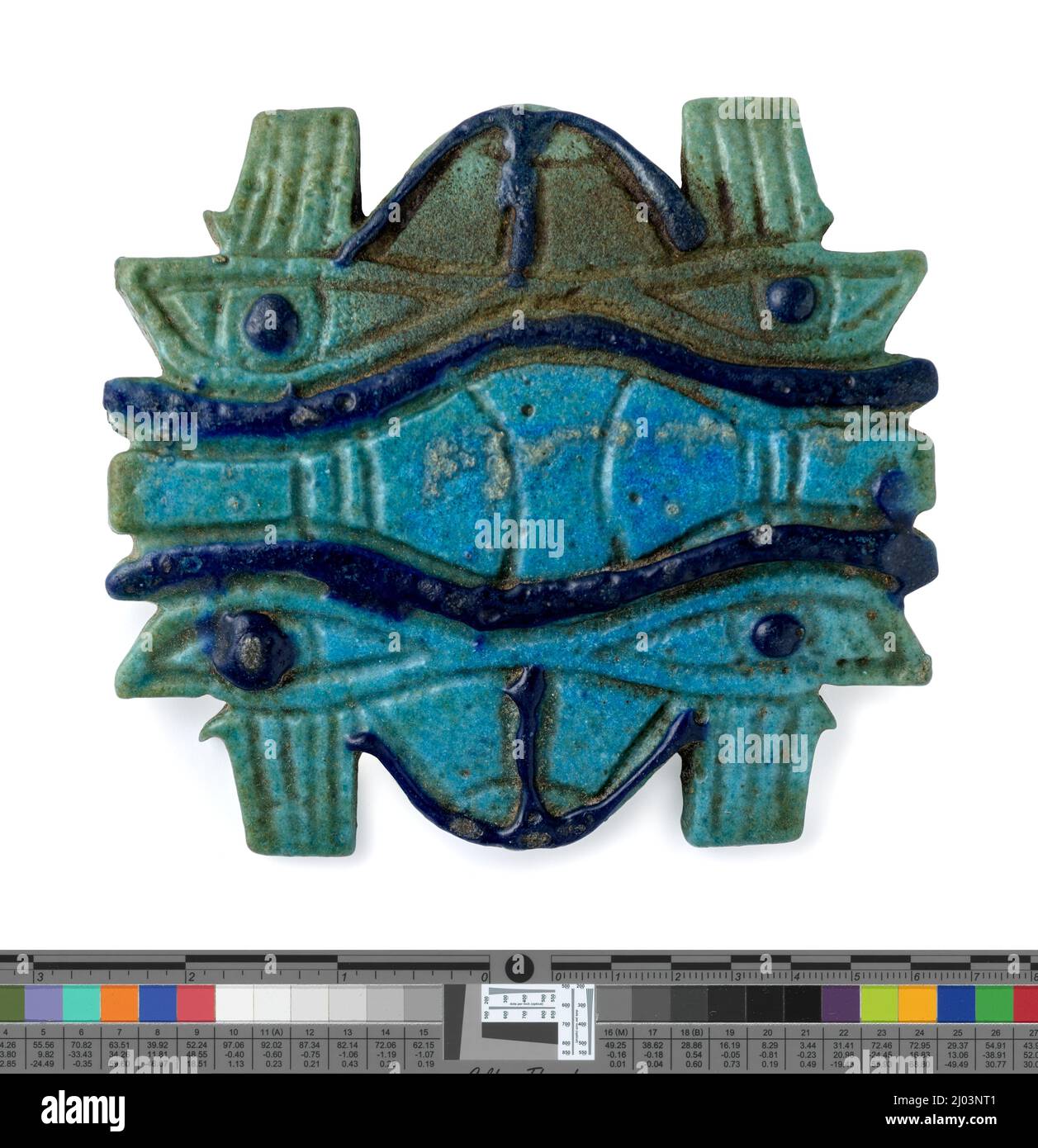 Eye of Horus Amulet. Egypt, Late Period-Ptolemaic Period, 724-31 B.C ...