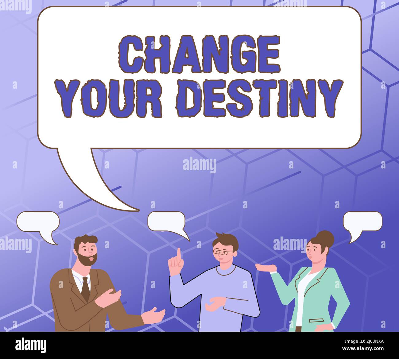 Text sign showing Change Your Destiny. Word for Rewriting Aiming ...