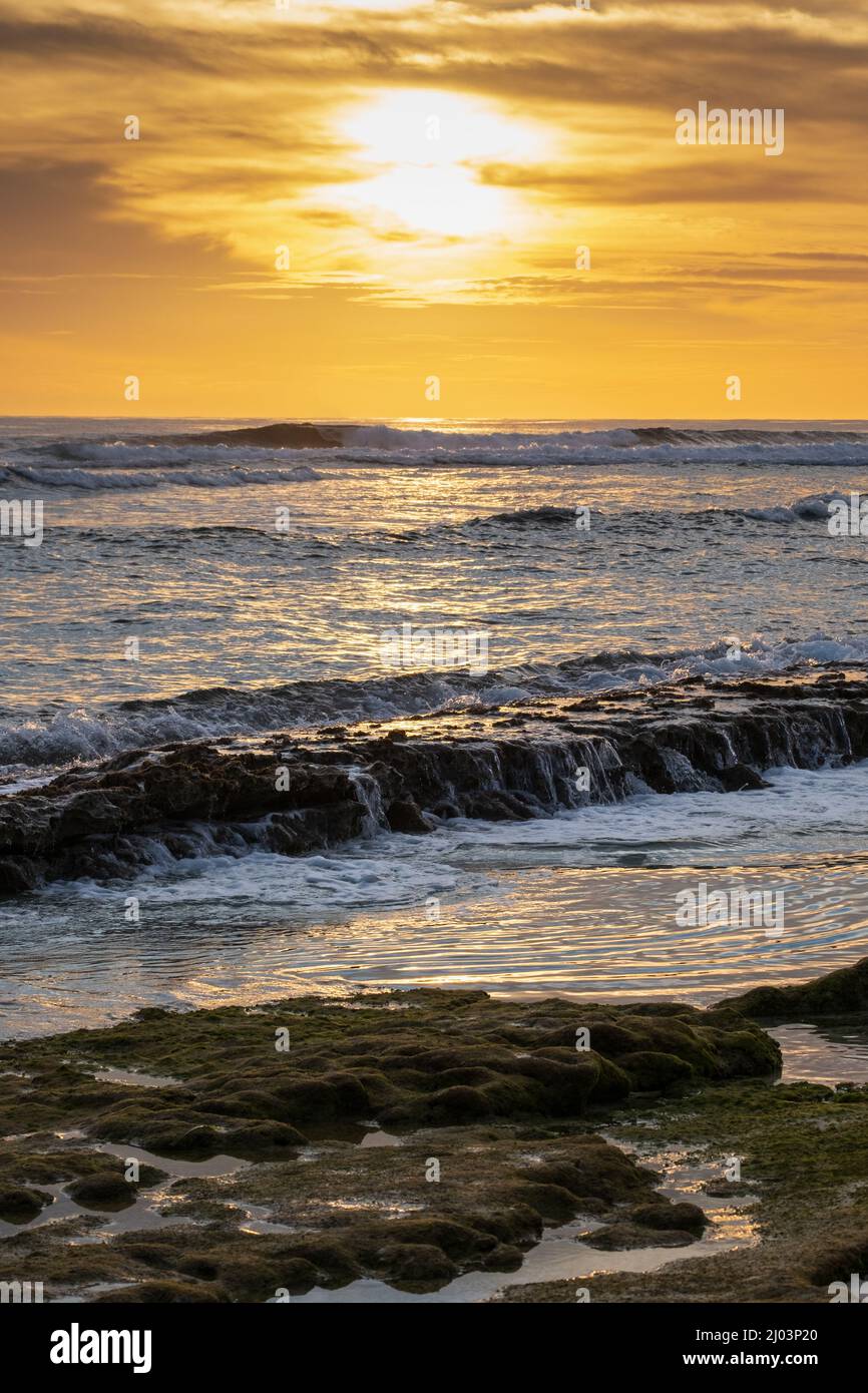 Sunset, Grand Cayman Stock Photo - Alamy