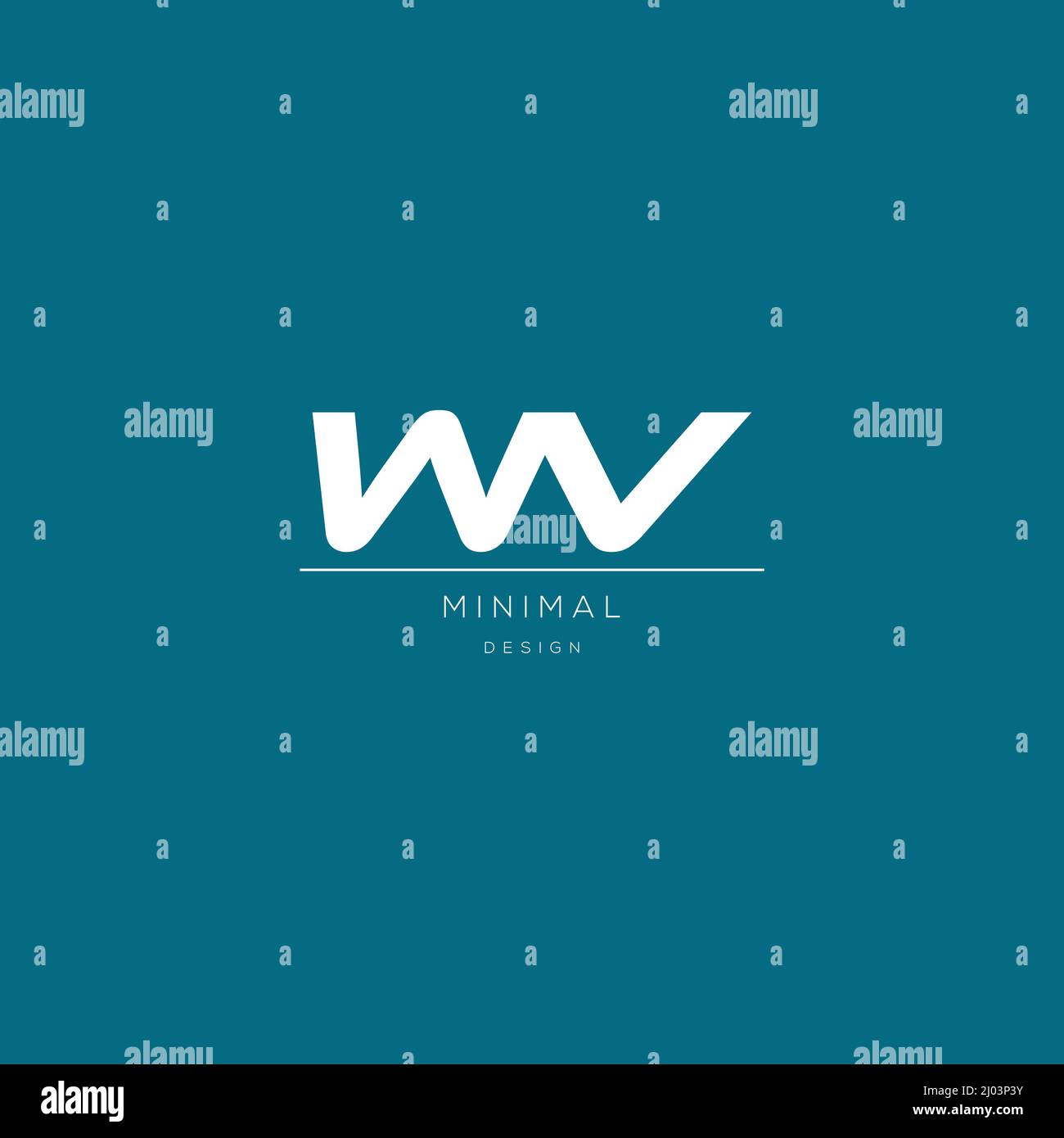 Logo and Symbol design WV concept Stock Vector Image & Art - Alamy