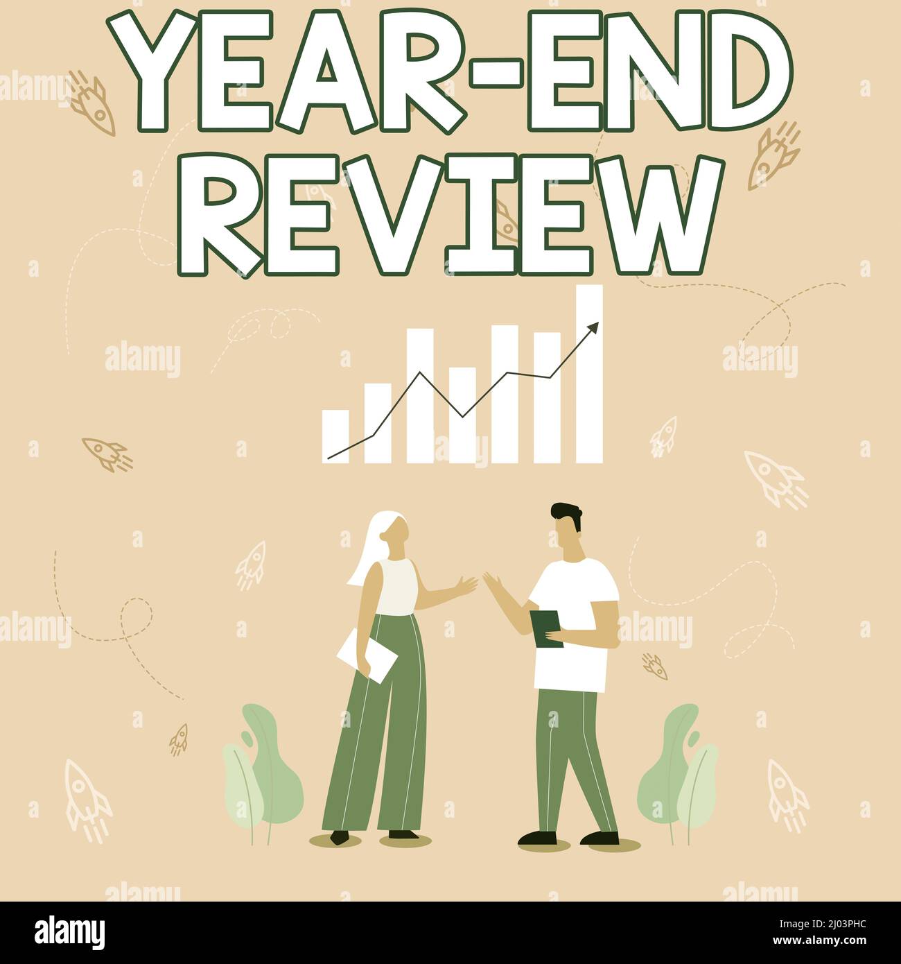 Text showing inspiration Year end Review. Conceptual photo Year end ...