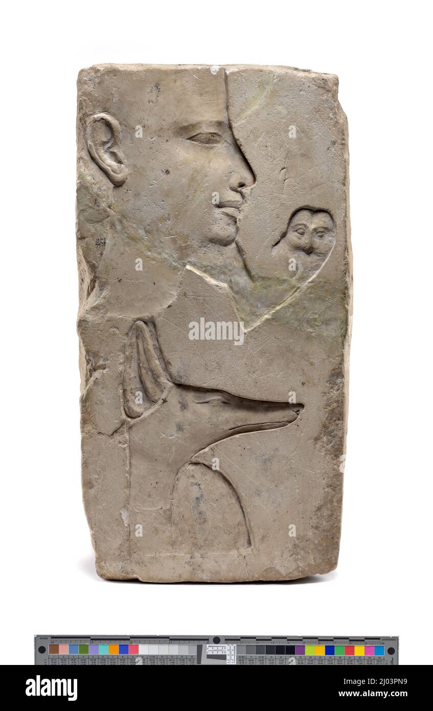 Artist's Trial Piece. Egypt, Late Period, 26th Dynasty, reign of Amasis ...