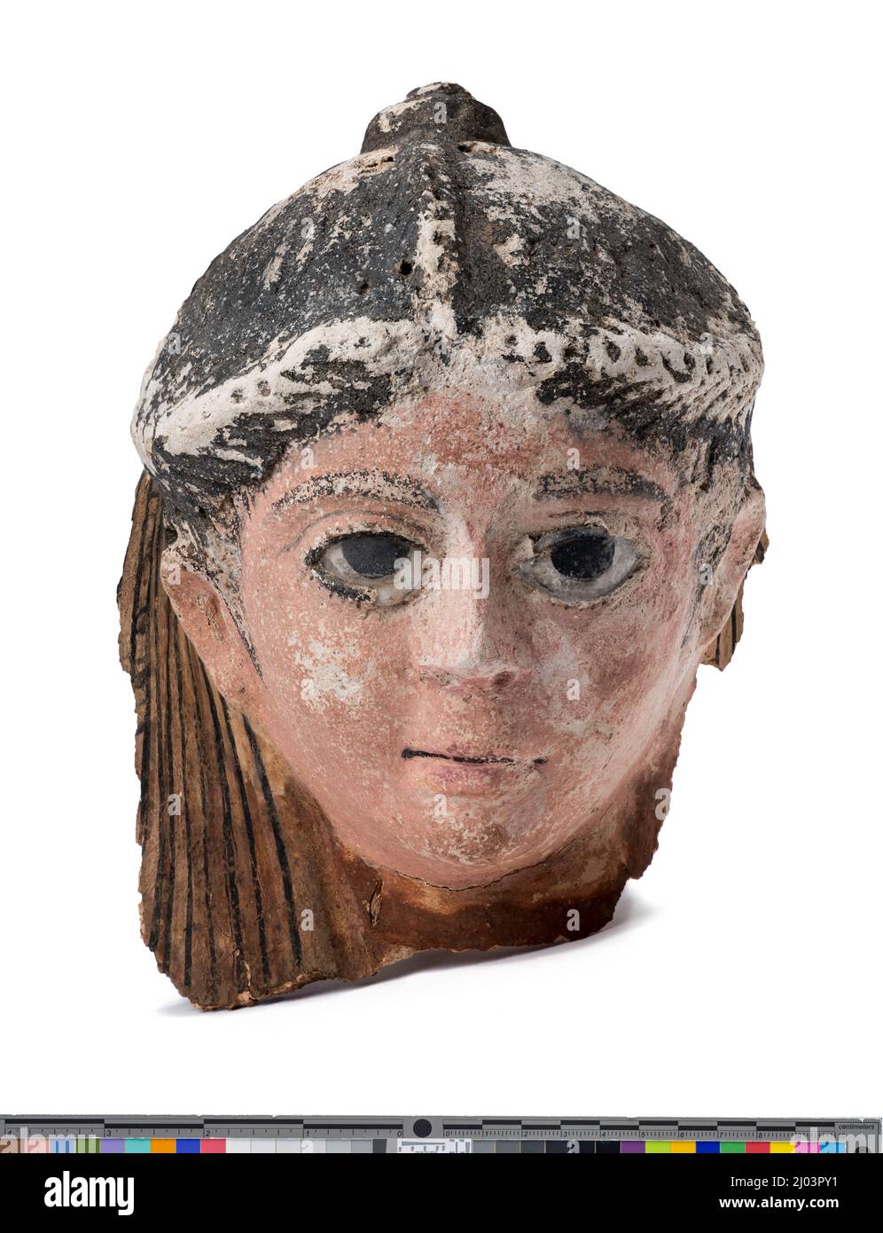 Mummy Mask of a Woman. Egypt, Roman Period, Late 2nd century A.D ...