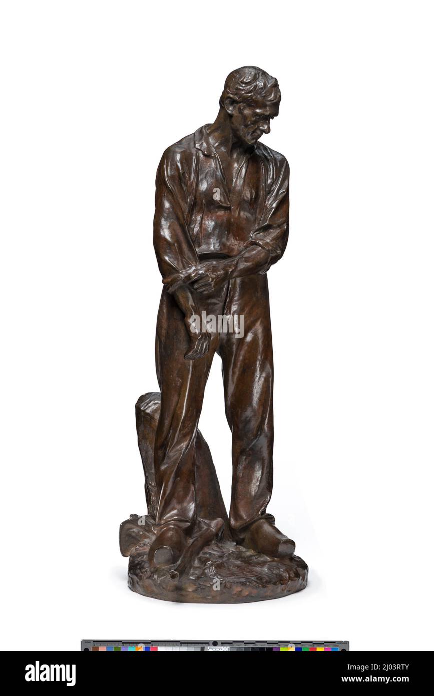 The Peasant. Aimé-Jules Dalou (France, 1838-1902). France, circa 1897 ...