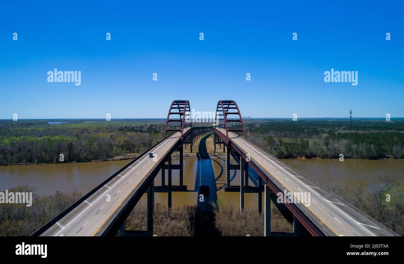 General W.K. Wilson Jr. Bridge aka The Dolly Parton Bridge Stock Photo ...