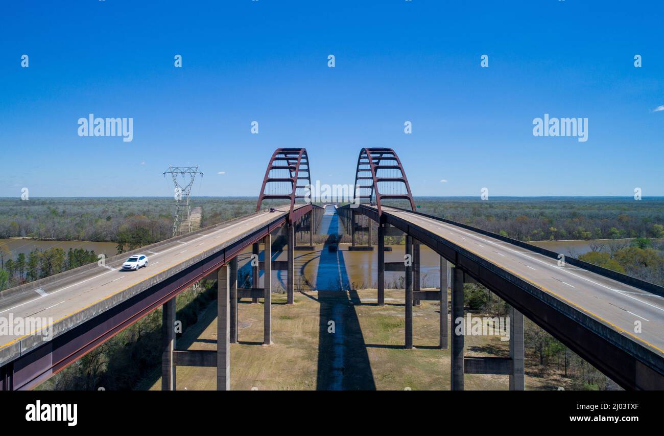 General W.K. Wilson Jr. Bridge aka The Dolly Parton Bridge Stock Photo ...
