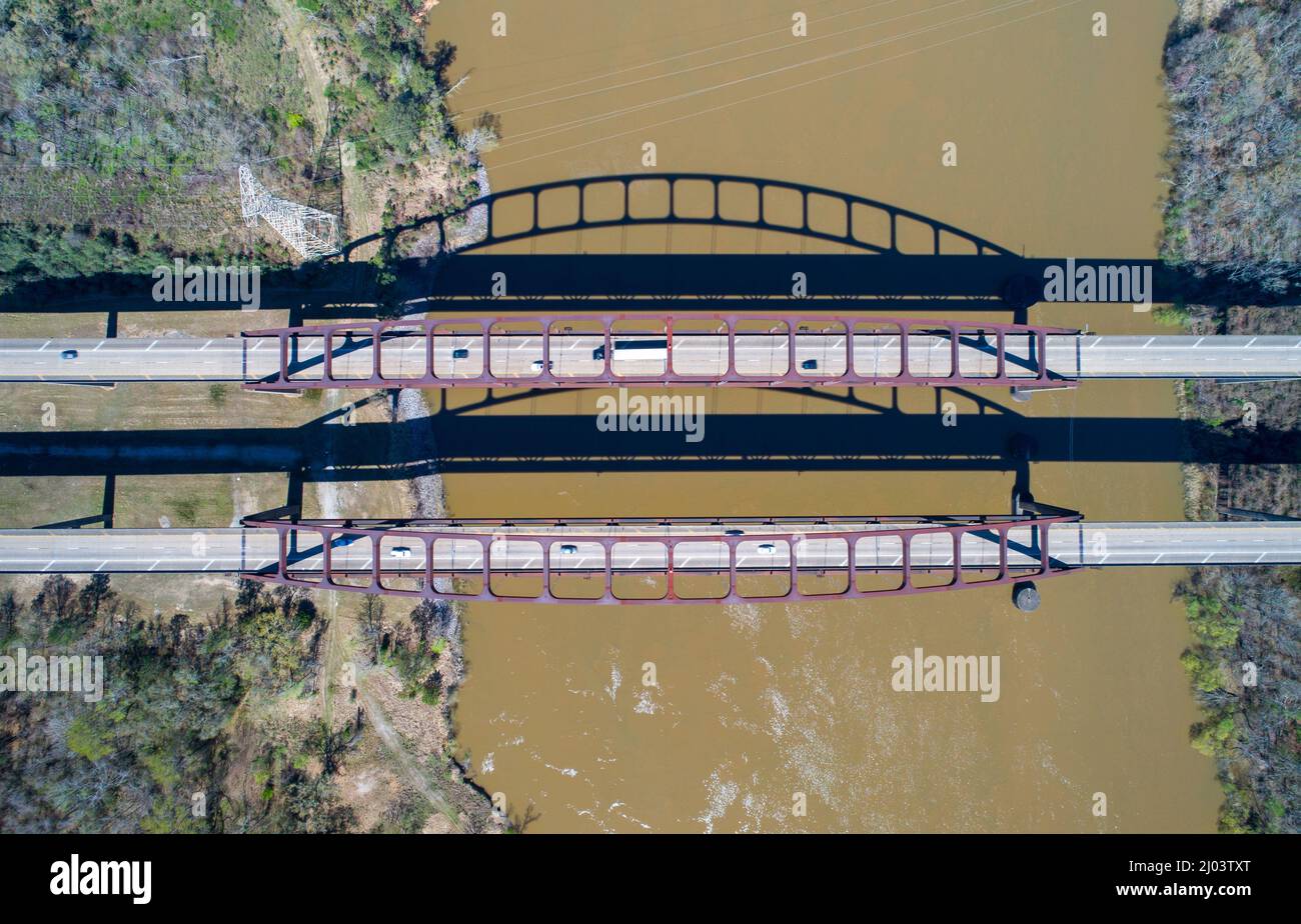 General W.K. Wilson Jr. Bridge aka The Dolly Parton Bridge Stock Photo ...