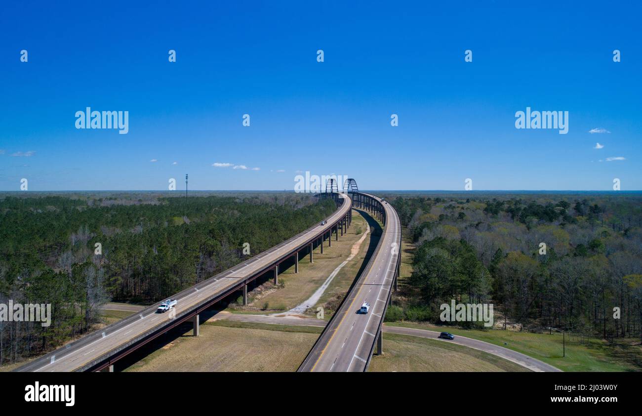 General W.K. Wilson Jr. Bridge aka The Dolly Parton Bridge Stock Photo ...
