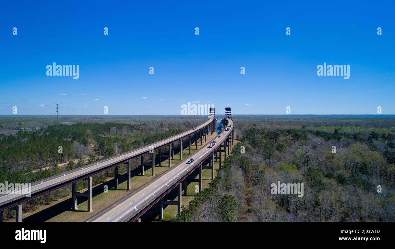 General W.K. Wilson Jr. Bridge aka The Dolly Parton Bridge Stock Photo ...