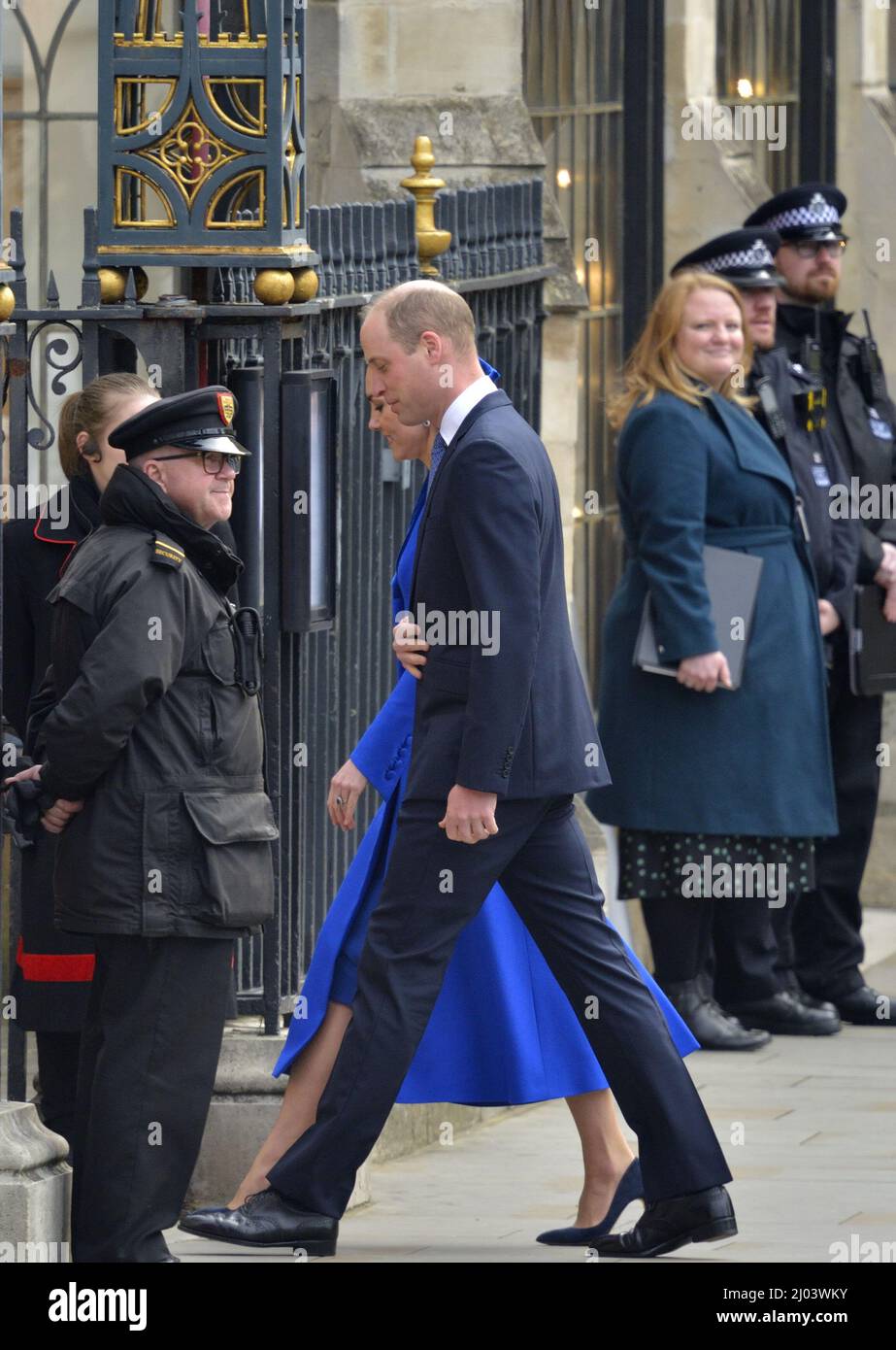 Prince William and Catherine / Duke and Duchess of Cambridge arriving ...