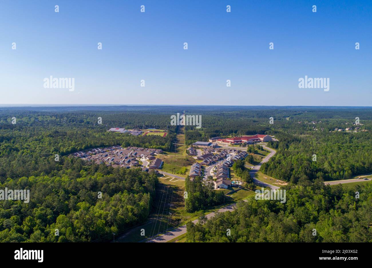 Apartment homes in Spanish Fort, AL Stock Photo - Alamy