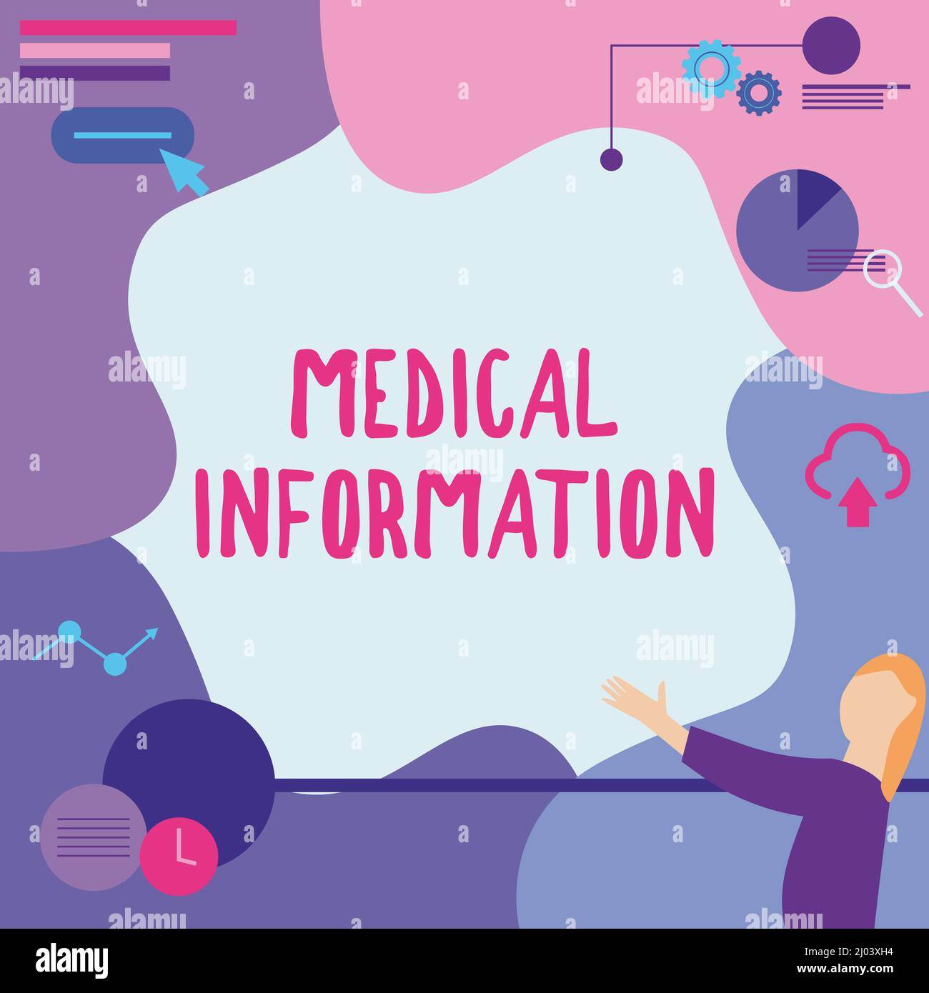 Sign displaying Medical Information. Business approach Healthrelated ...