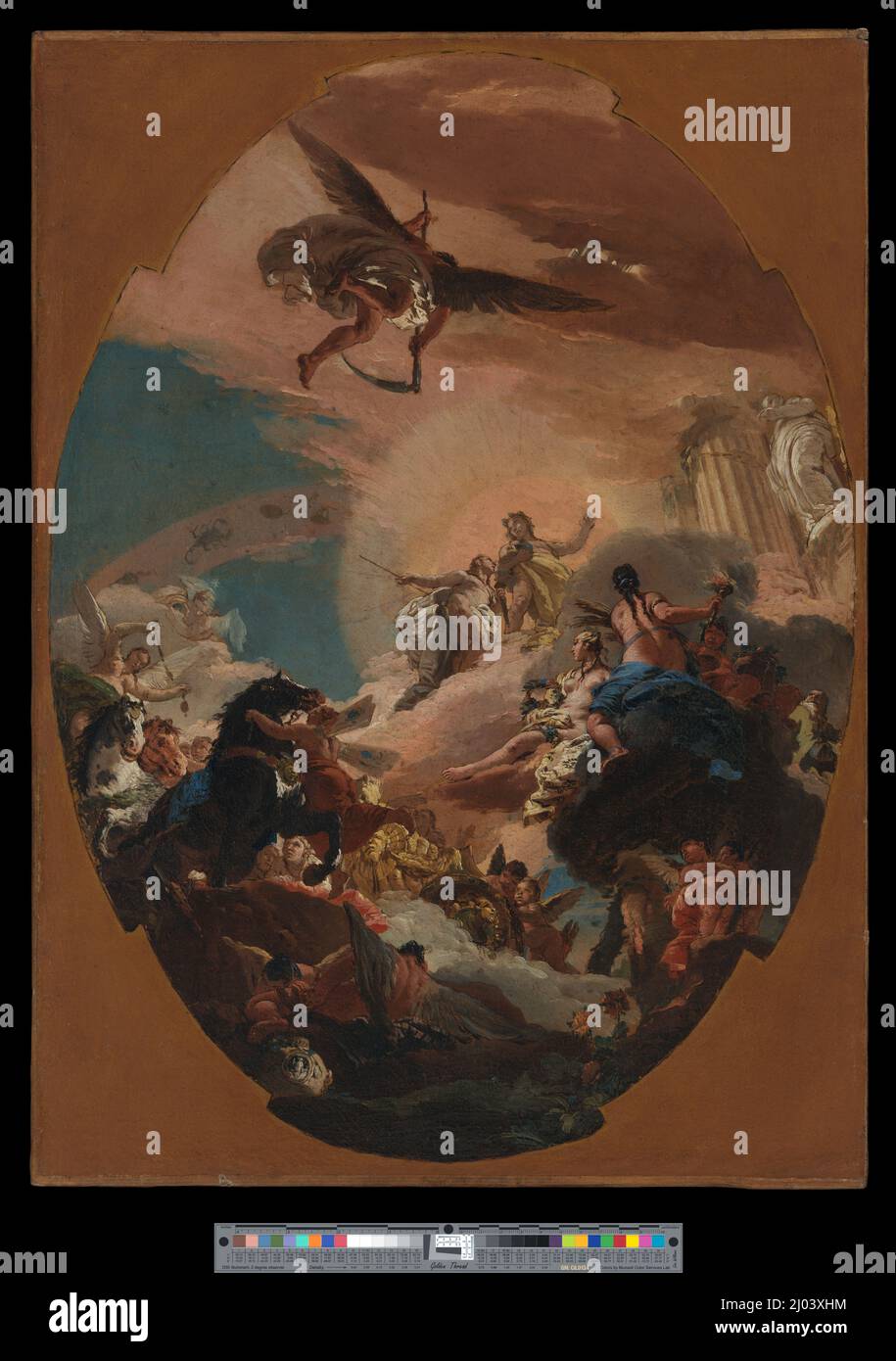 Apollo and Phaëthon. Giovanni Battista Tiepolo (Italy, Venice, 1696 ...