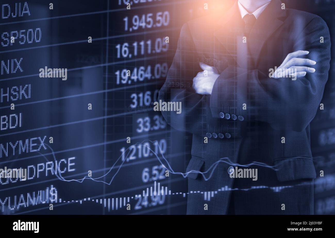 Stock market or forex trading graph and candlestick chart suitable for ...