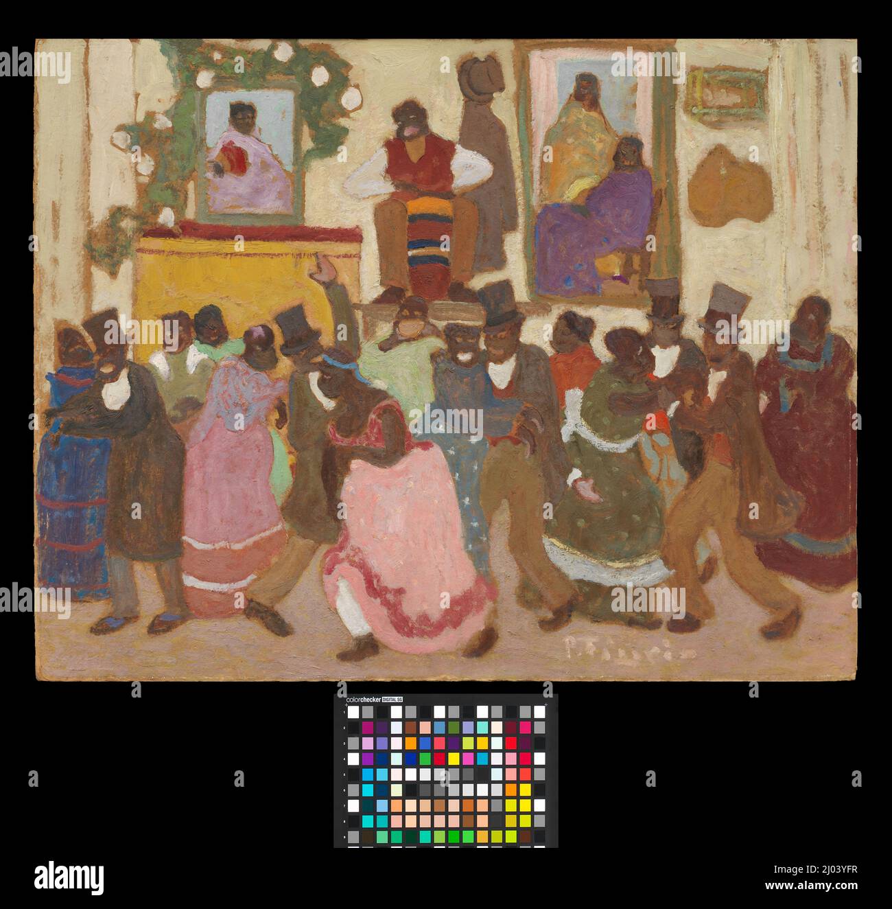 Dancing People: Candombe (Personas bailando: [Candombe]). Pedro Figari ...