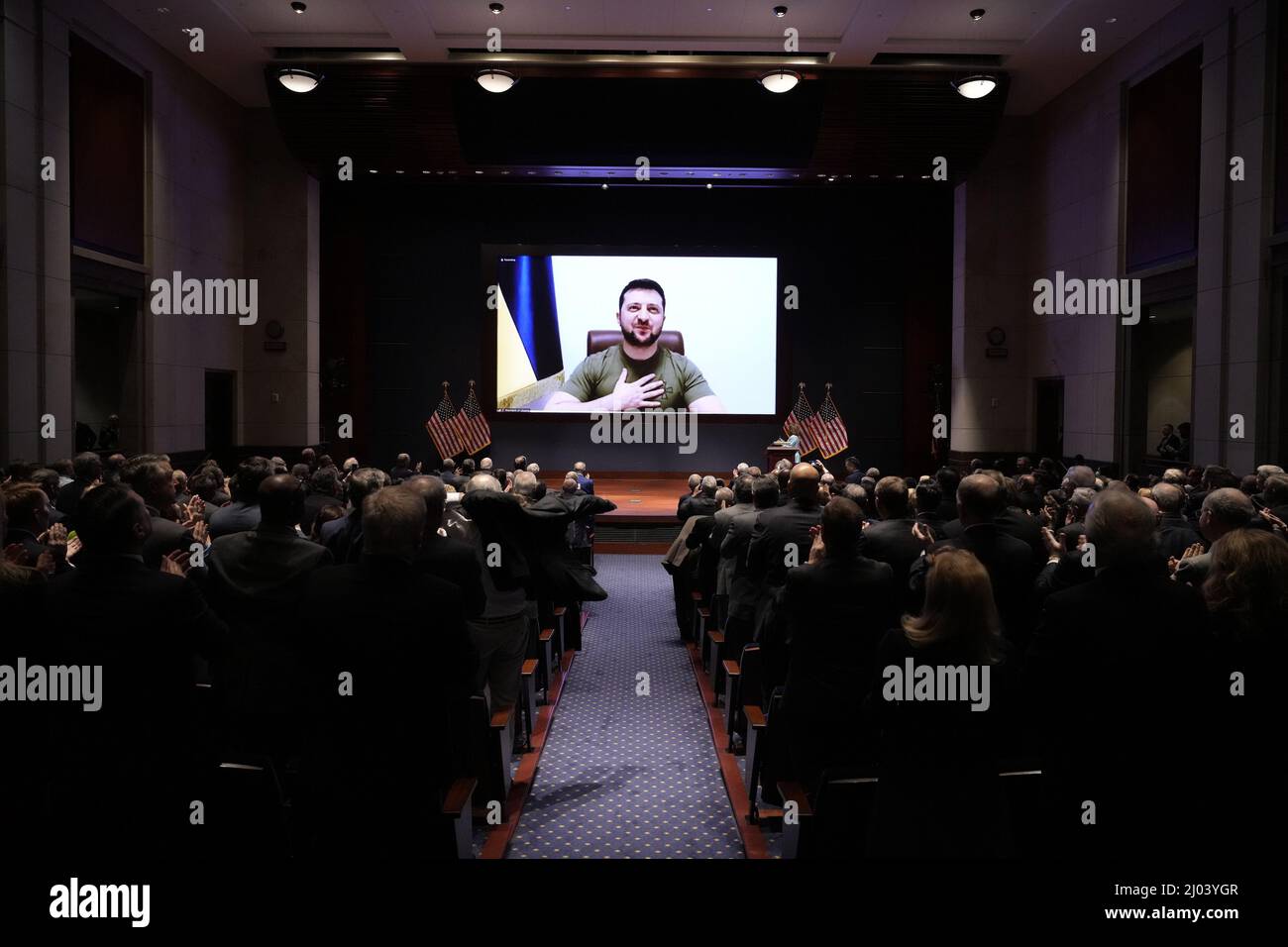 Washington, United States. 16th Mar, 2022. Ukrainian President ...