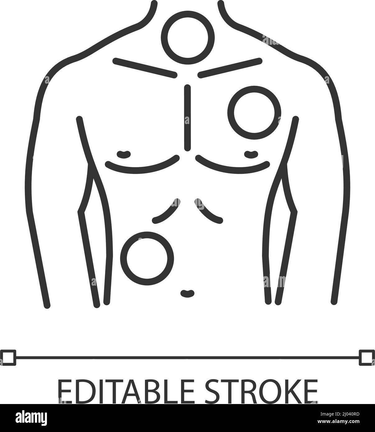 Metastases linear icon Stock Vector Image & Art - Alamy