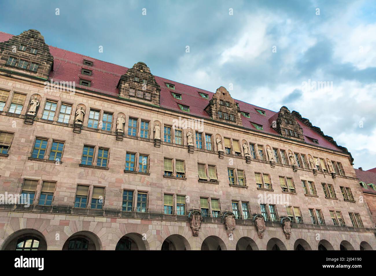 Building of Palace of Justice in Nuremberg Germany Stock Photo - Alamy