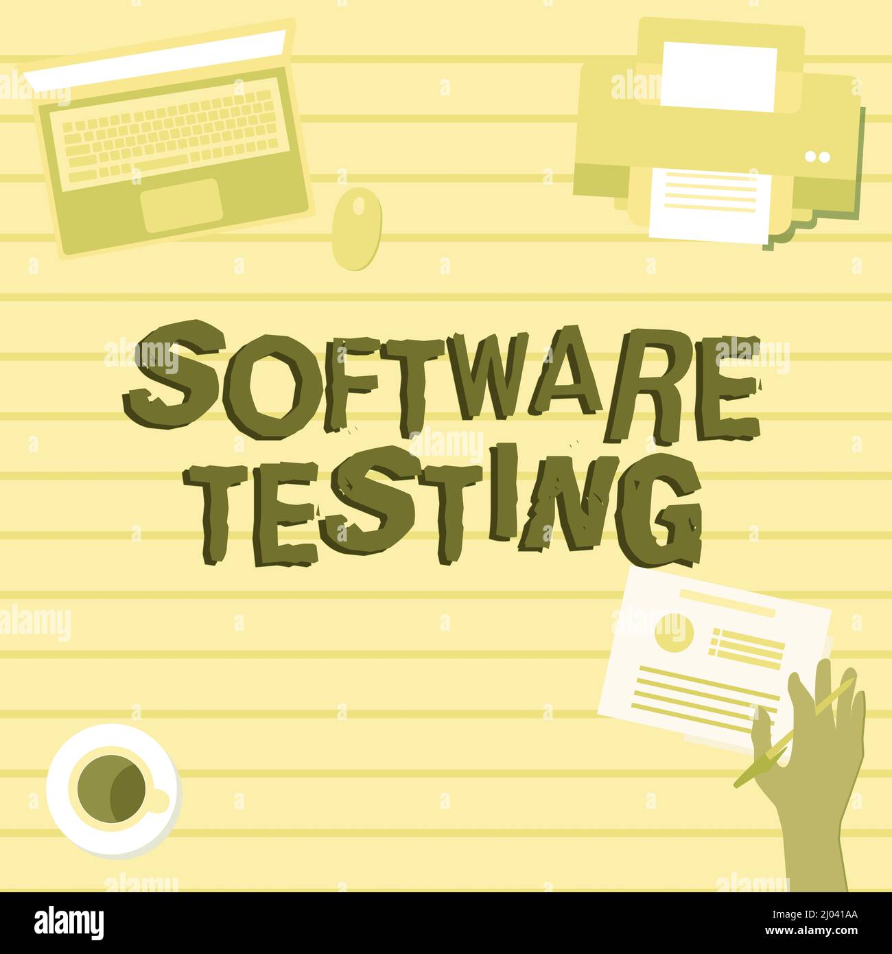 Hand writing sign Software Testing. Business overview investigation ... Hand writing sign Software Testing. Business overview investigation ...