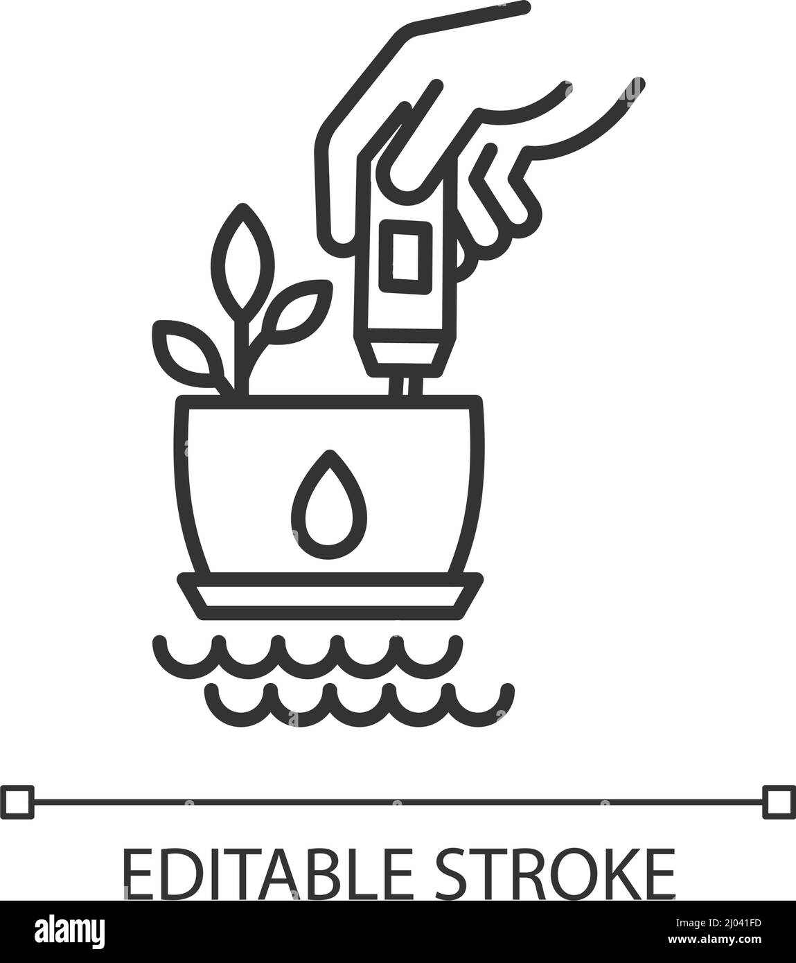 Thermometer room temperature water Cut Out Stock Images & Pictures - Alamy