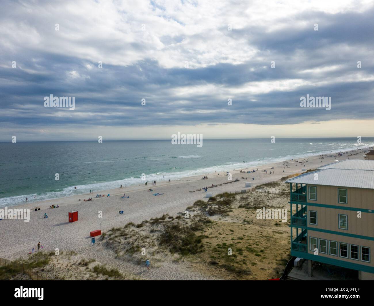 Gulf Shores, Alabama at Spring Break Stock Photo - Alamy