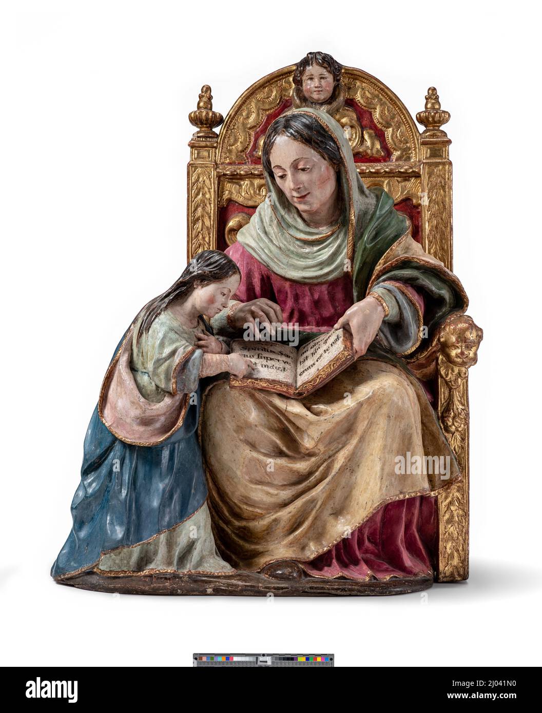 The Education of the Virgin. Luisa Roldán (called La Roldana) (Spain ...