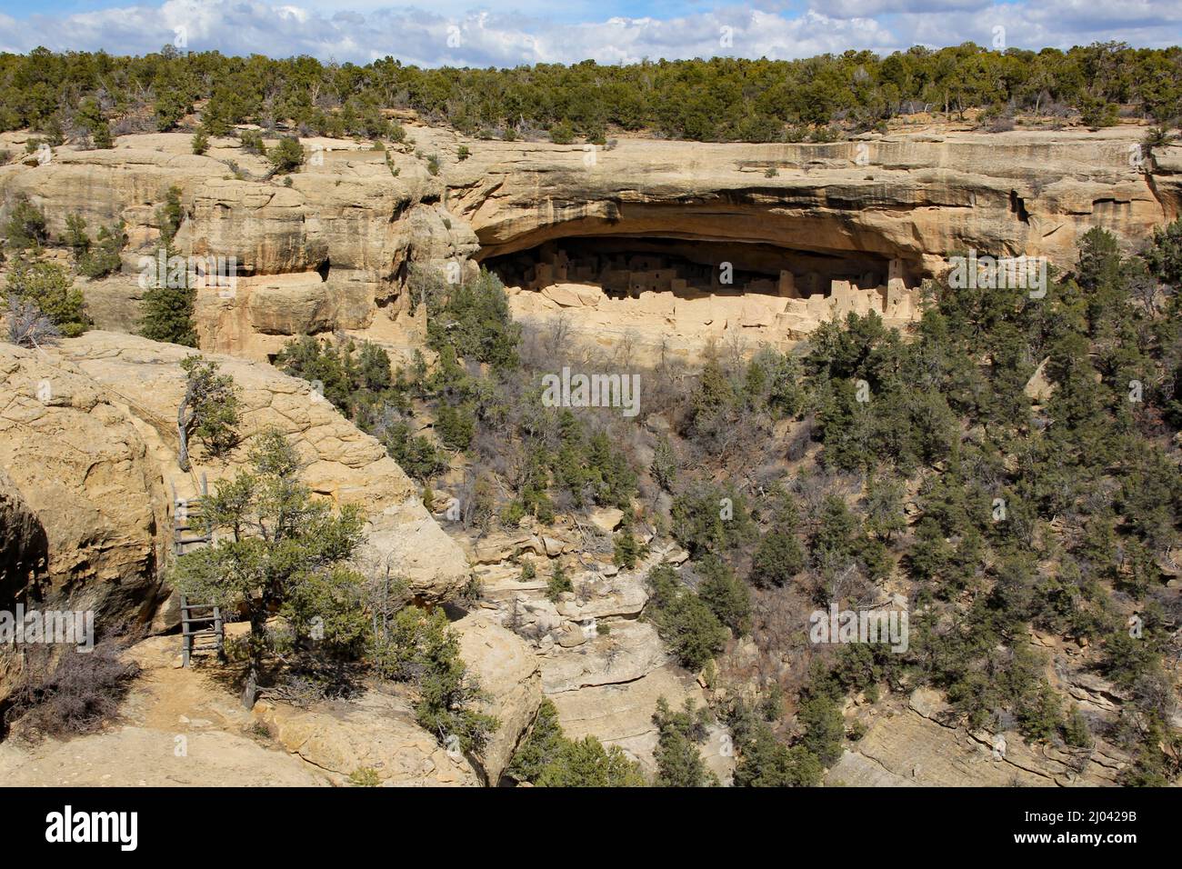 Cliff house in Mesa Verde National Park, Colorado, USA Stock Photo - Alamy
