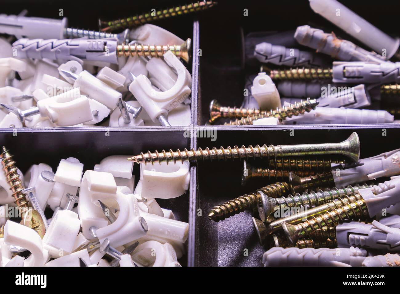 Various screws hi-res stock photography and images - Alamy