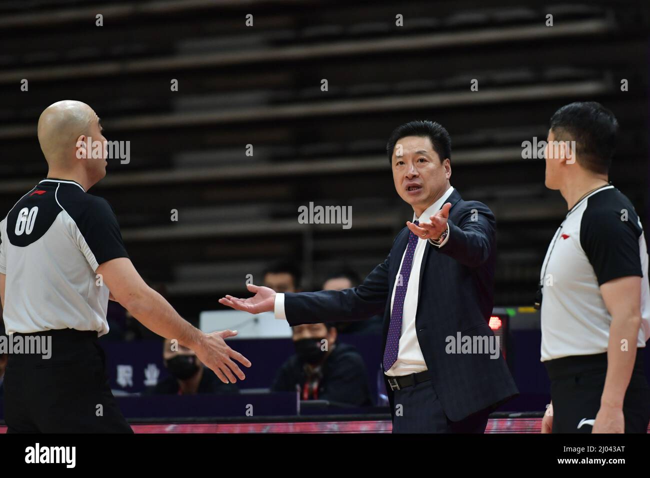 Shenyang, Shanghai Sharks and Shanxi Loongs at the 2021-2022 season of ...