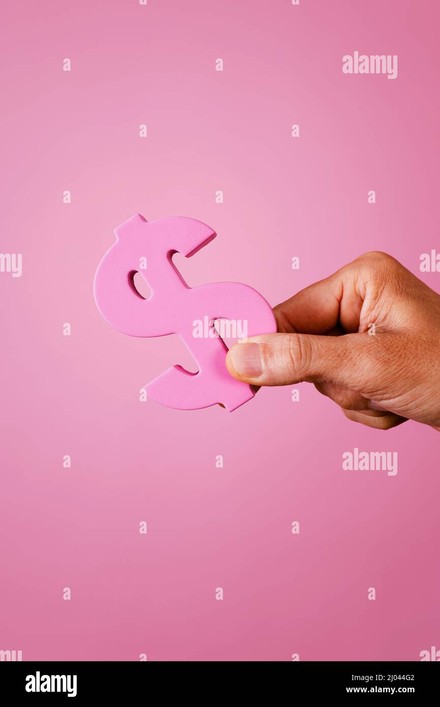 Pink Money Sign