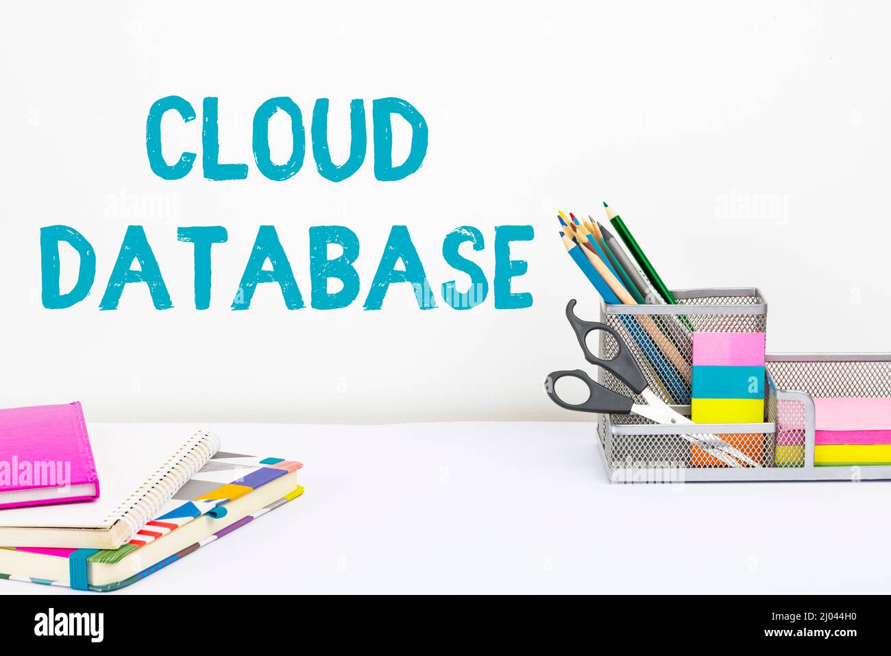 Conceptual Caption Cloud Database Internet Concept Optimized Or Built For A Virtualized